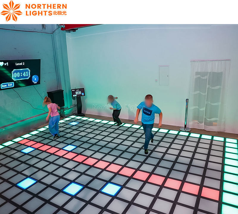 Factory 30x30cm Activate Game LED Dance Floor Outdoor Activity Games ...