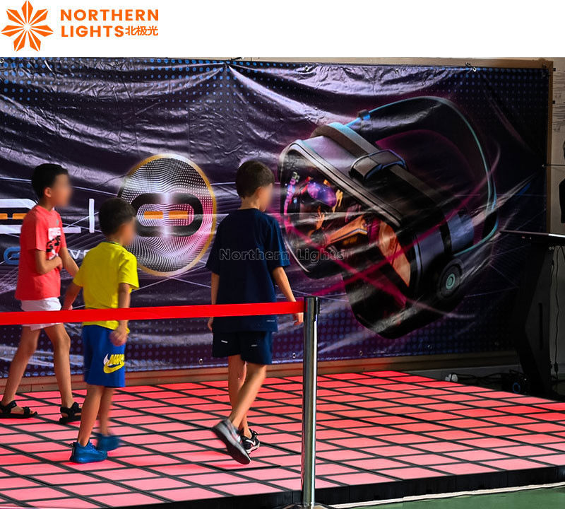 Active Floor Game Room Super Grid 30x30cm Interactive Led Gaming Light ...