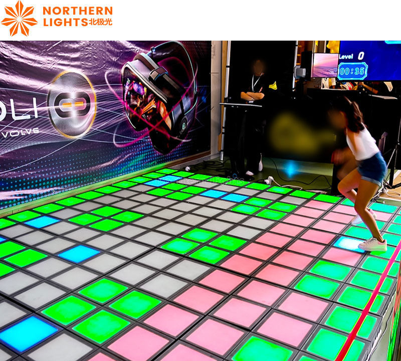 30x30cm Factory Interactive Active Game Led Floor Activate Dance Floor