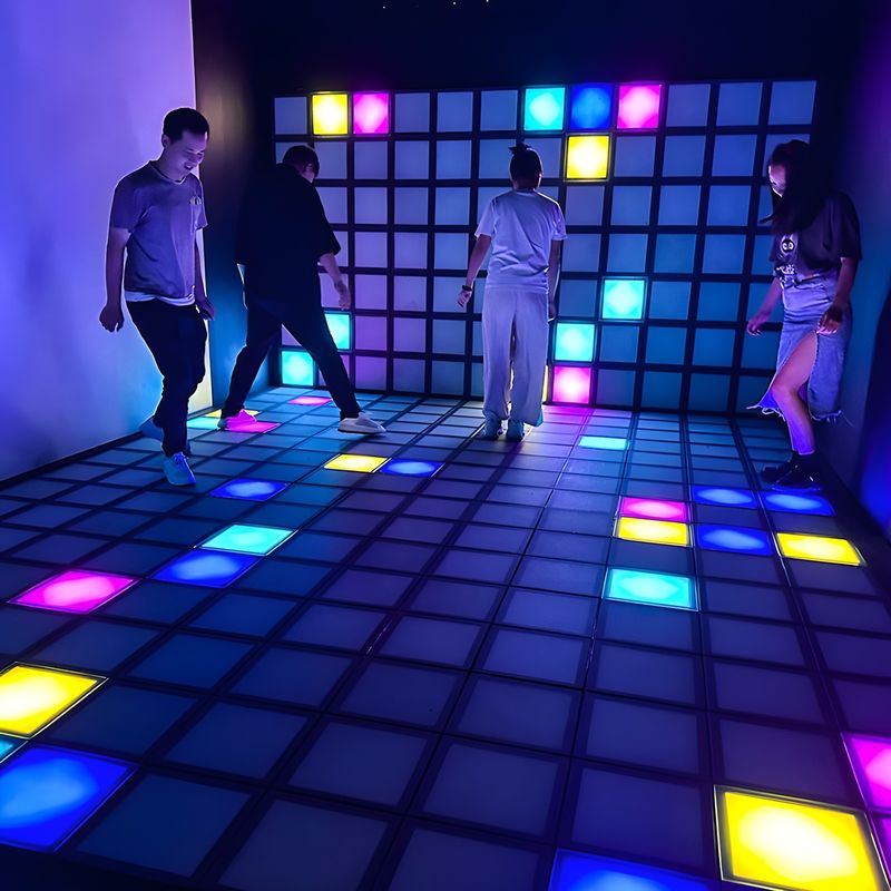 Indoor Waterproof Activate Game Led Floor Interactive Led Screen Floor ...