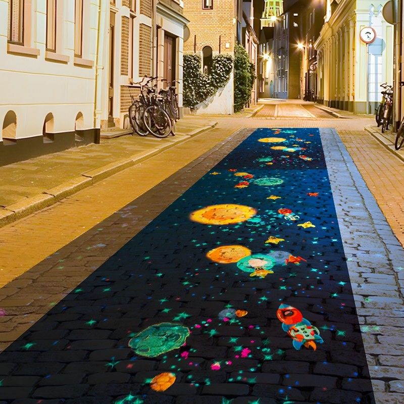 Magic 3d Indoor Interactive Floor Projection System For Shopping Center