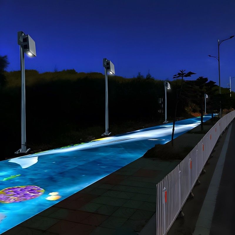Visual Projection Outdoor Floor Mapping Projector Room Floor Magic ...
