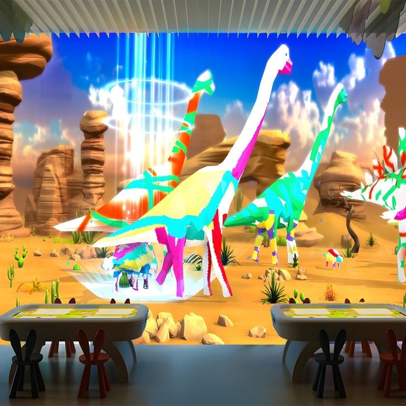 Multiplayer Interaction 3D Interactive Projection Drawing Interactive ...