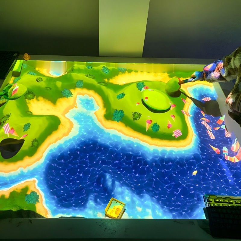 AR Interactive Sand Games Interactive Sandbox Software Projection ...