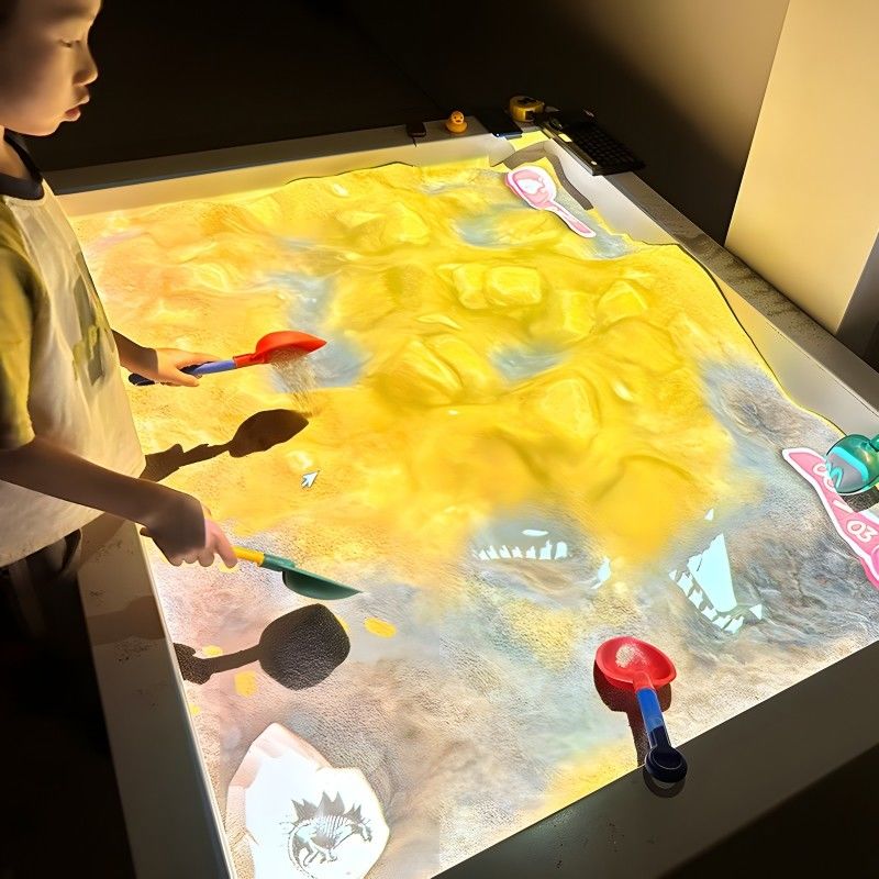 3D Holographic Projection Indoor Sand Table Interactive Gaming ...