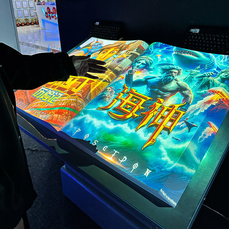 New Arrival Museum AR Interactive Book Projection Flip Book For School ...