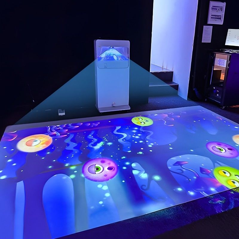 Movable All In One Laser Projector For Projection Mapping Ar Floor ...