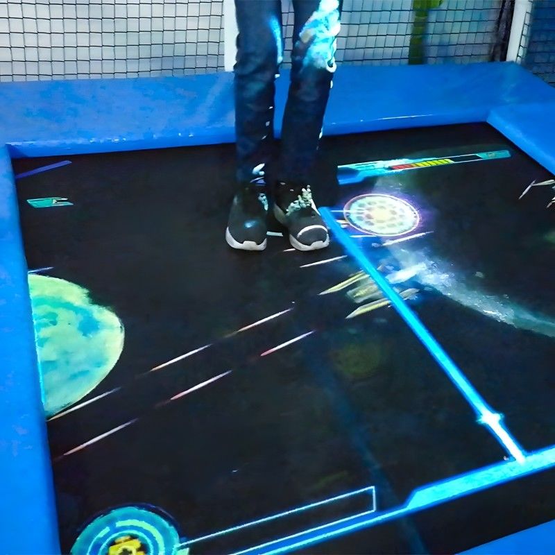 Indoor Games Projected On Floor Trampoline Projector For Floor Games