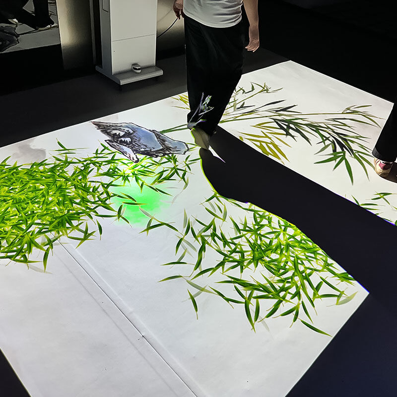 Mobile Interactive Ground Projection with 1280*800 Resolution