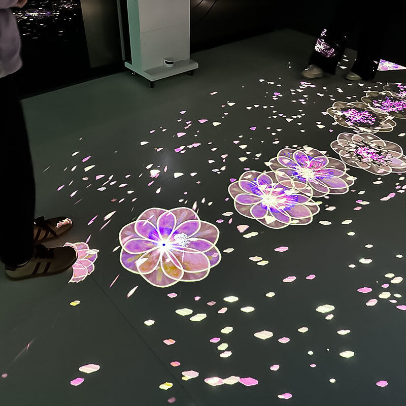 Mobile Interactive Ground Projection with 1280*800 Resolution