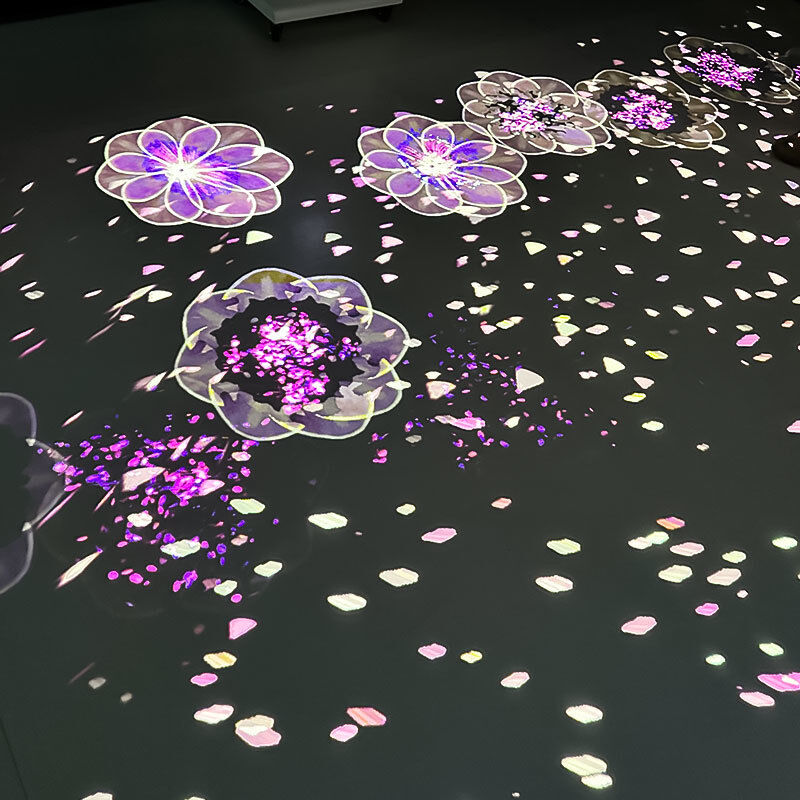 Mobile Interactive Ground Projection with 1280*800 Resolution