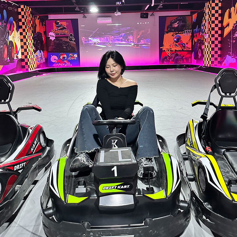 Interactive Go-Kart Racing Game with 1500W Power