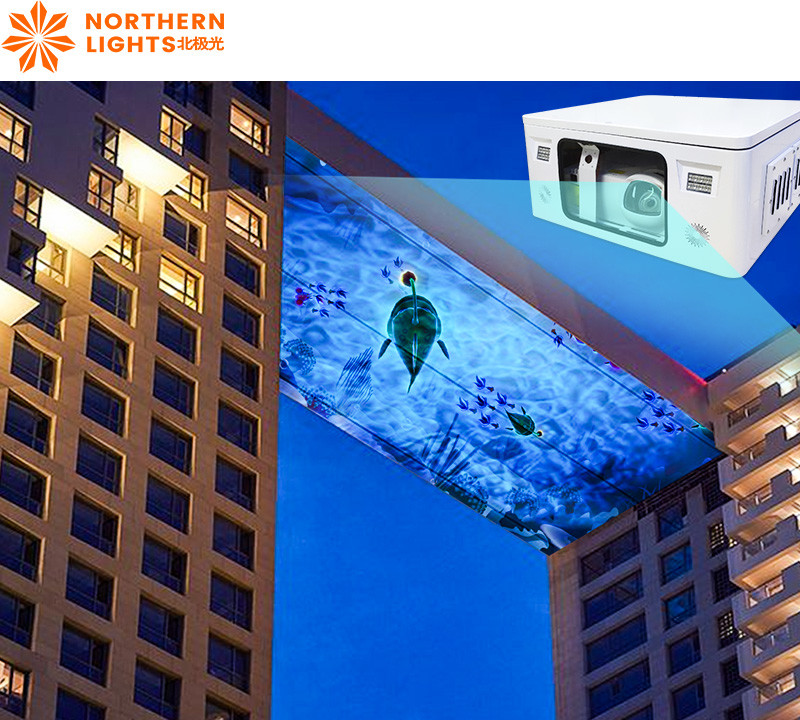 Outdoor Interactive Projection Mapping 110V-250V Video Mapping Projector