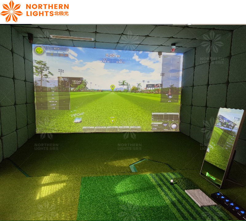 Hot-Selling Indoor Golf Simulator Virtual Golf Game For Entertainment ...
