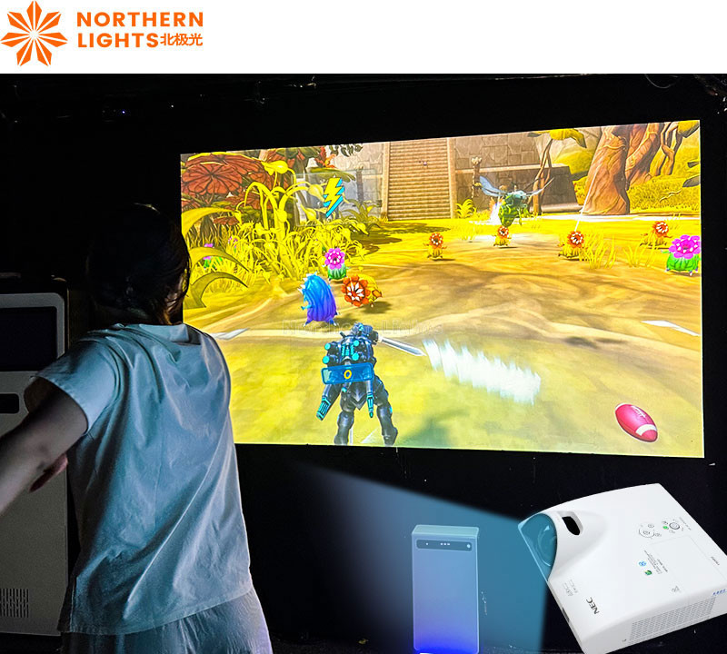 Somatosensory Game Machine Mech Warrior Motion-Sensing Interactive Wall ...