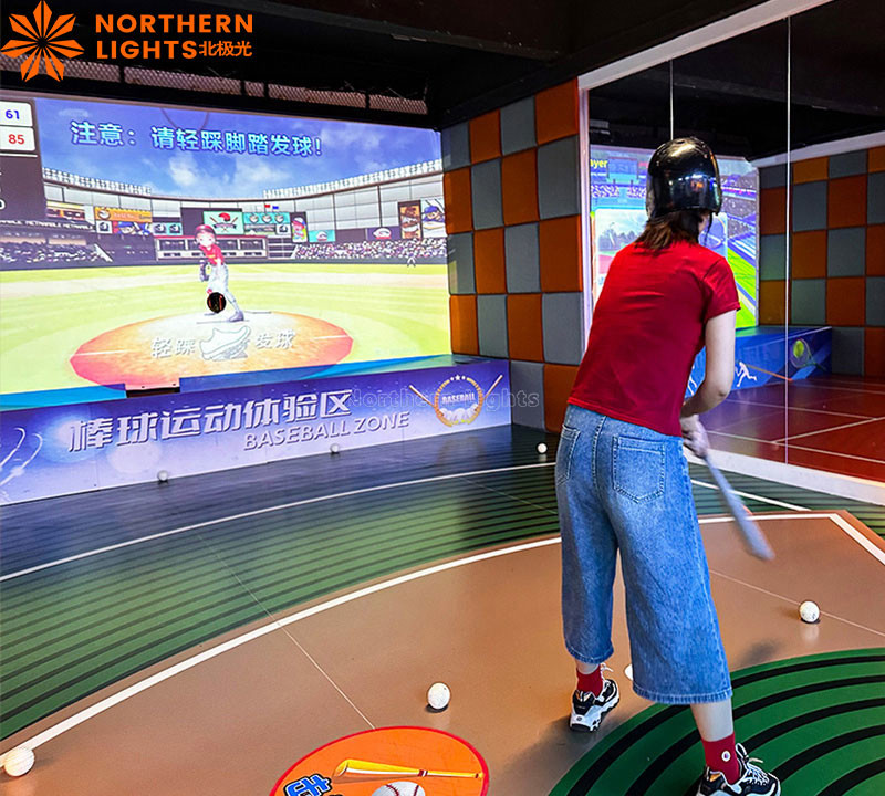 Augmented Reality Interactive Sports Ar Indoor Simulator Baseball ...