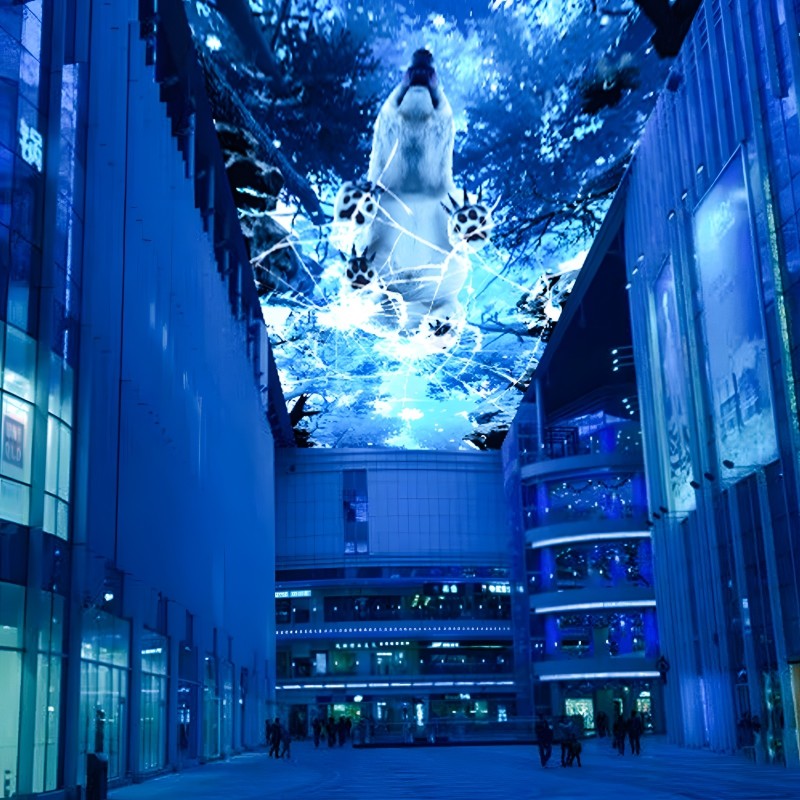 10000 Lumen Night Sky Projection Immersive Projector For Business Street