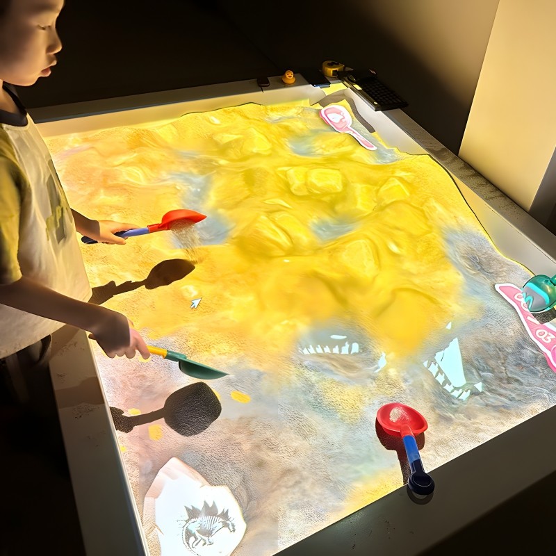 3D Holographic Projection Indoor Sand Table Interactive Gaming ...