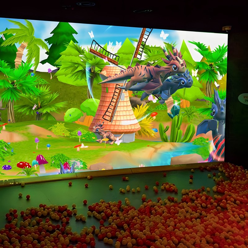 Interactive Wall Projector All-In-One Ar Smash Ocean Balls Projection ...
