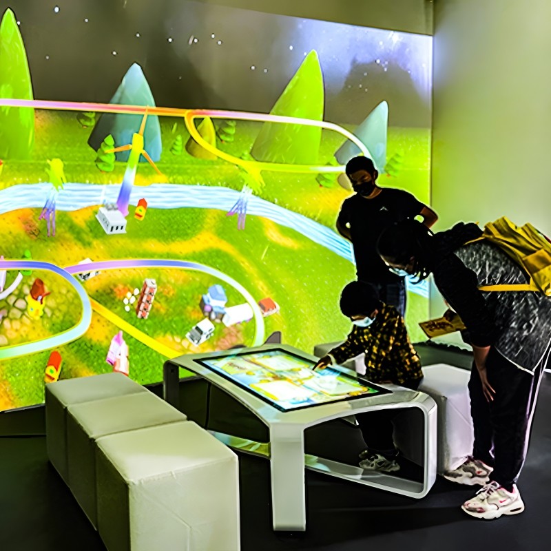 Customized Interactive Projection Game Magic Painting For Children