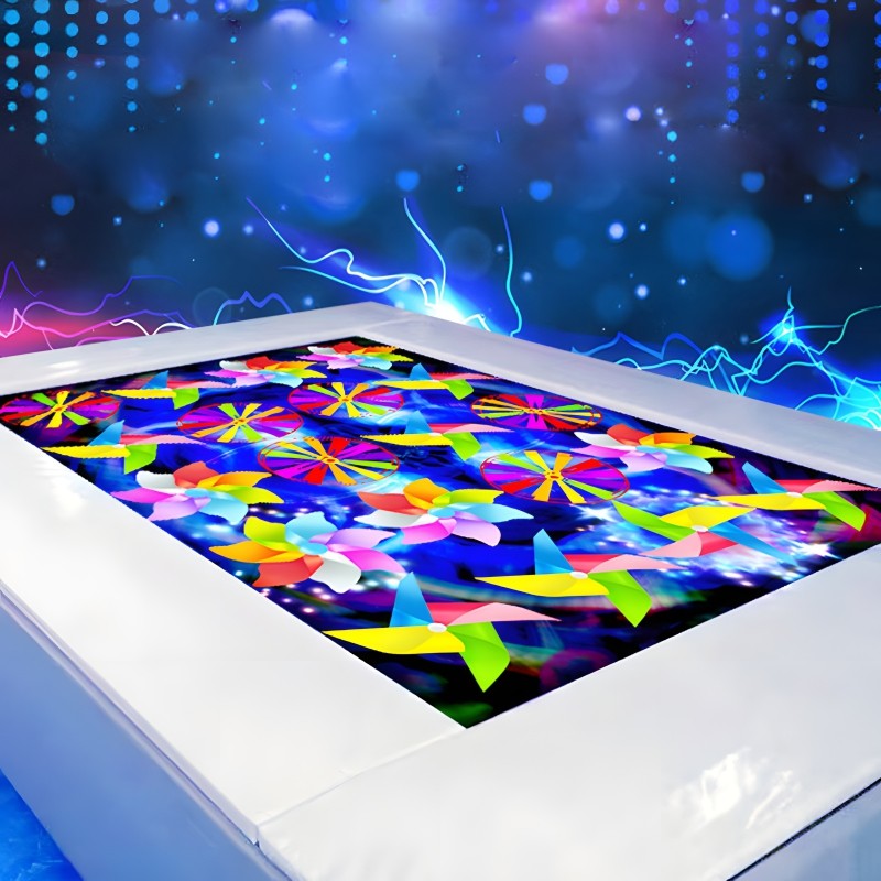 Northern Lights Trampoline Game Interactive Projector Games On The Floor
