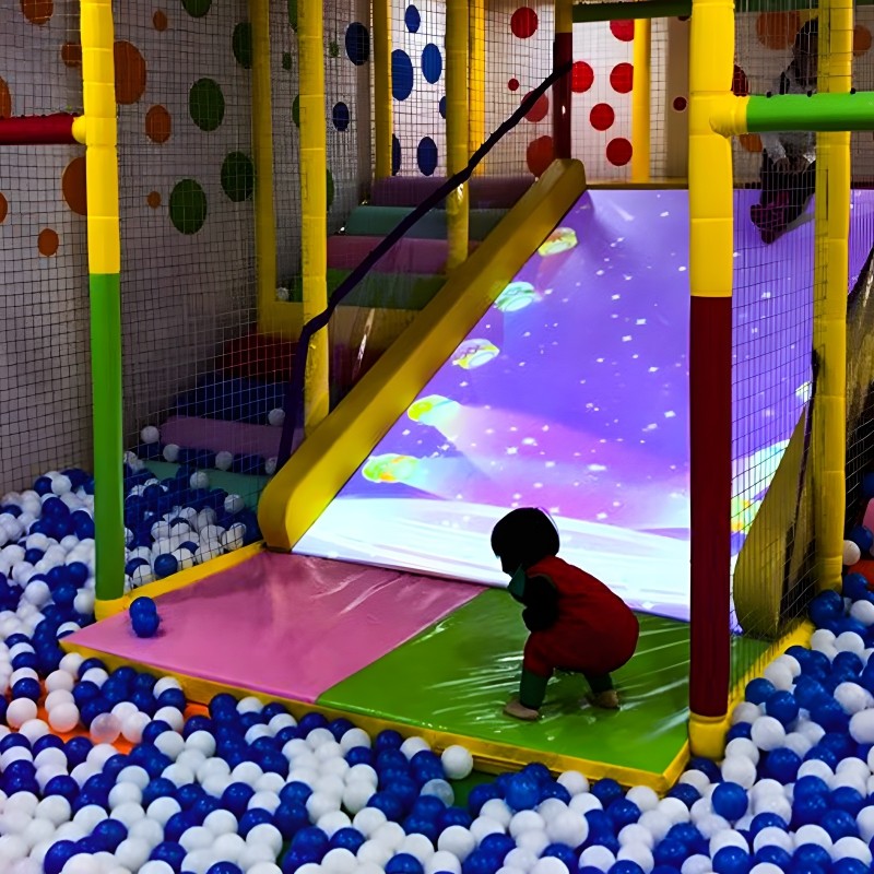 Indoor Playground Interactive Games Projector Slide Game Interact Projector