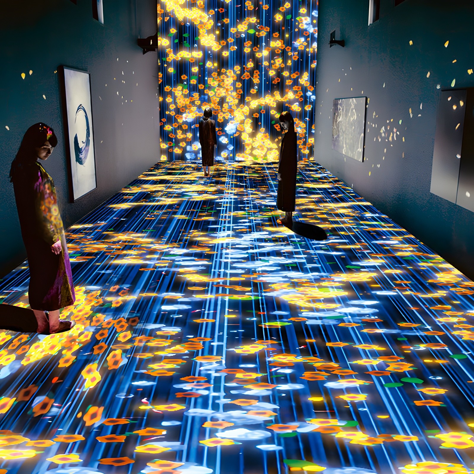 Immersive Experience For Training Teaching Indoor Interactive Projector