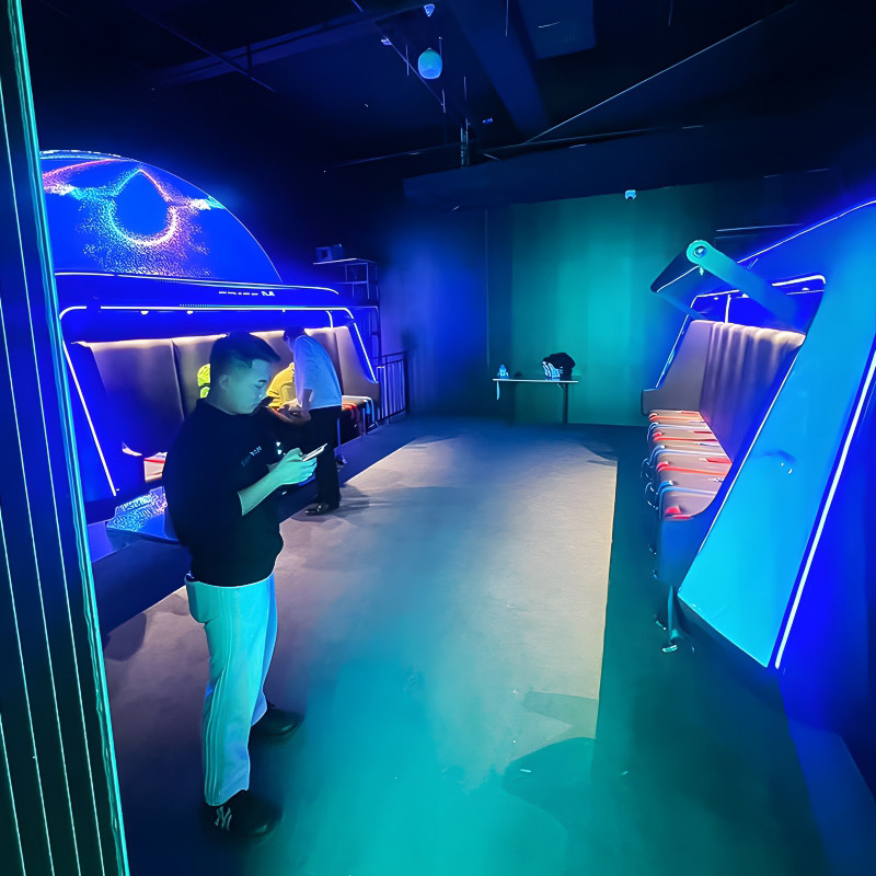 3D Dome Projection Simulator Cinema Immersive Projector Indoor