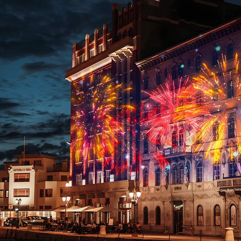 Decorate Building House Interactive Projector Mapping Immersive Room