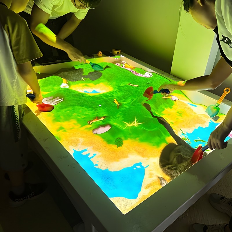 Interactive Sand Table Beach Projection Video Game Projector