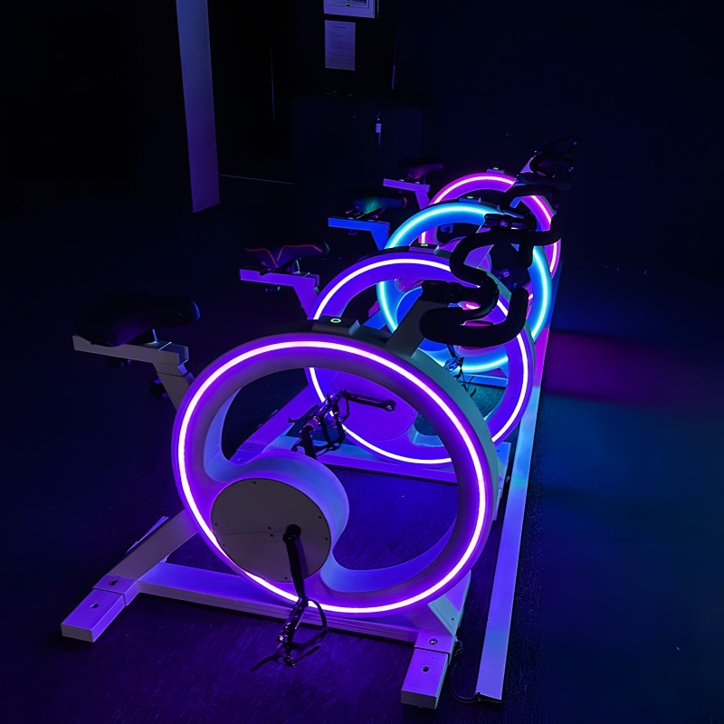 AR Interactive Bike Game Projector Exercise Bike With Interactive Games
