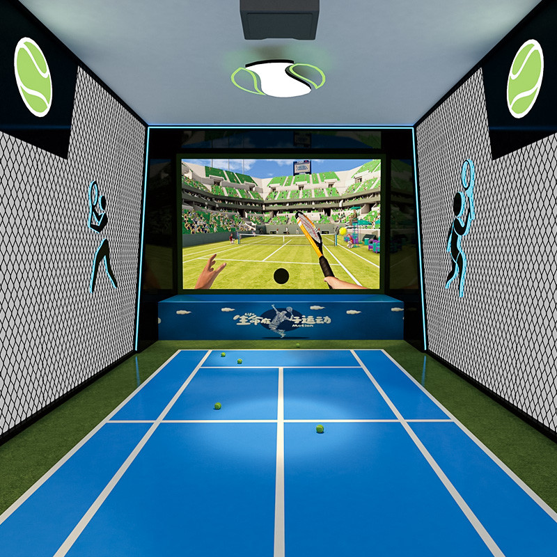 Indoor Ar Tennis Simulator Game Ar Sports Somatosensory Fitness Tennis Game