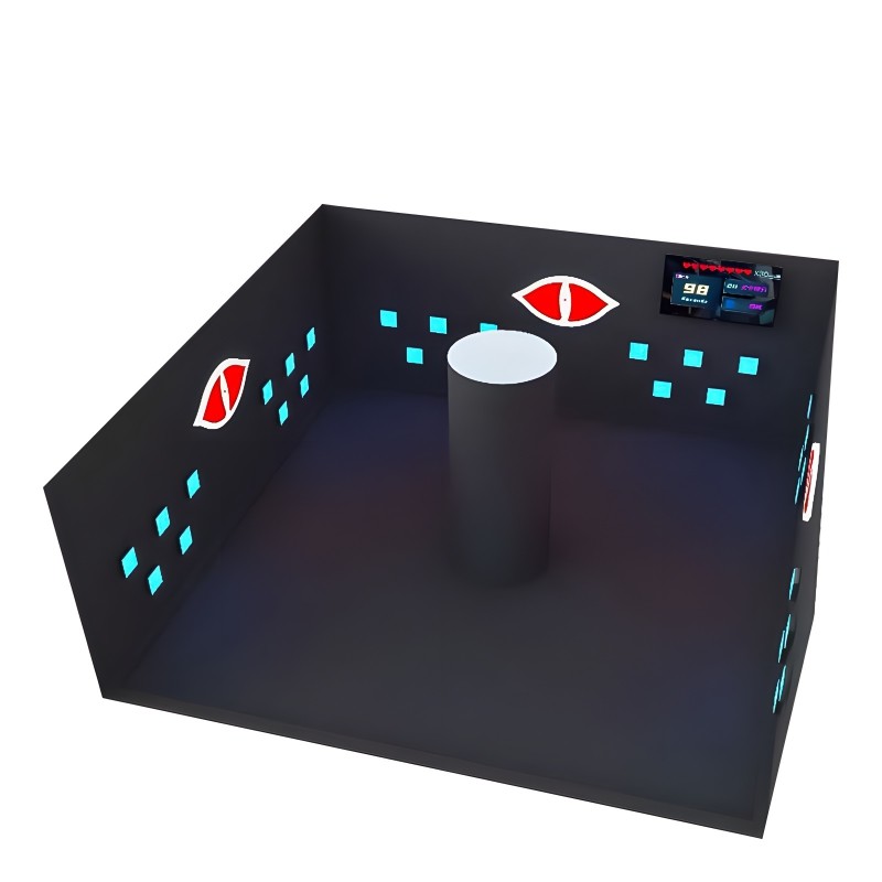 Interactive Push Led Wall Light Button Hide Devil'S Eye Indoor Activate ...