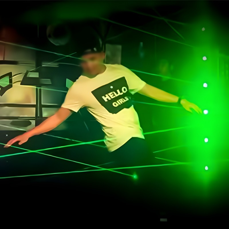 Interactive Game Room Escape Maze Arena Activate Professional Laser ...