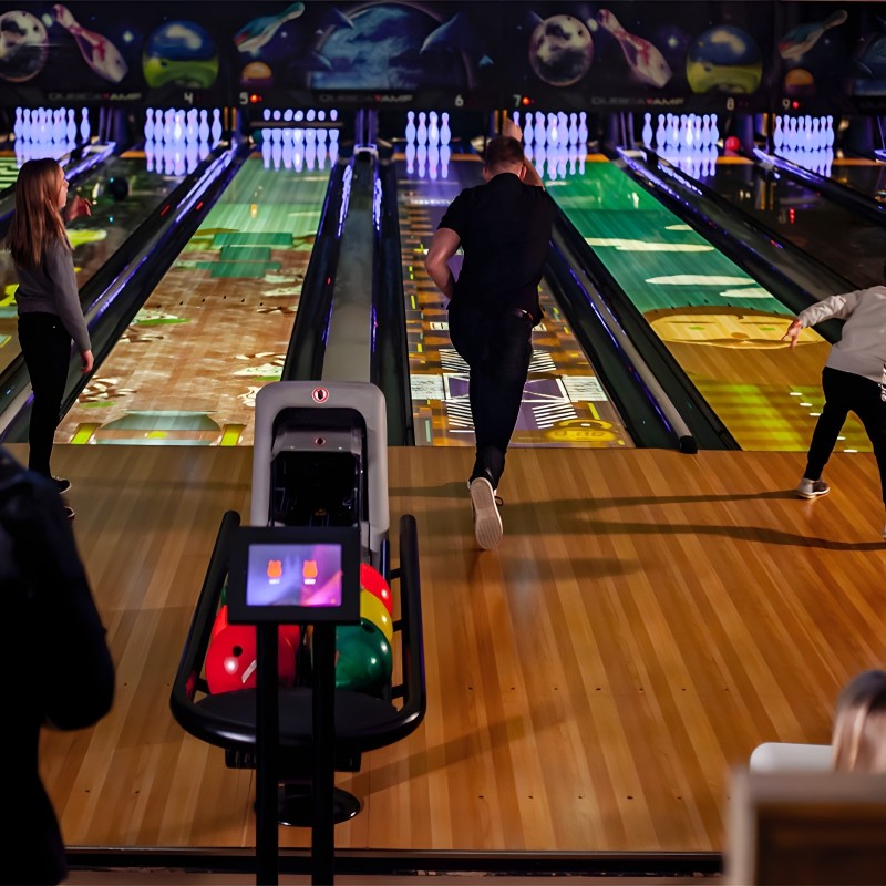 Sports String Pinsetter Complete Set Bowling Machine Standard Bowling ...