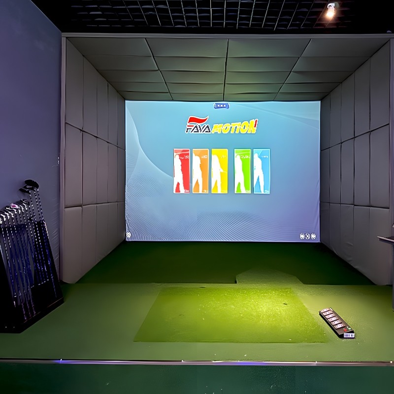 Golf Simulator Indoor Golf Screen Interactive Projection Ar Golf Sport ...