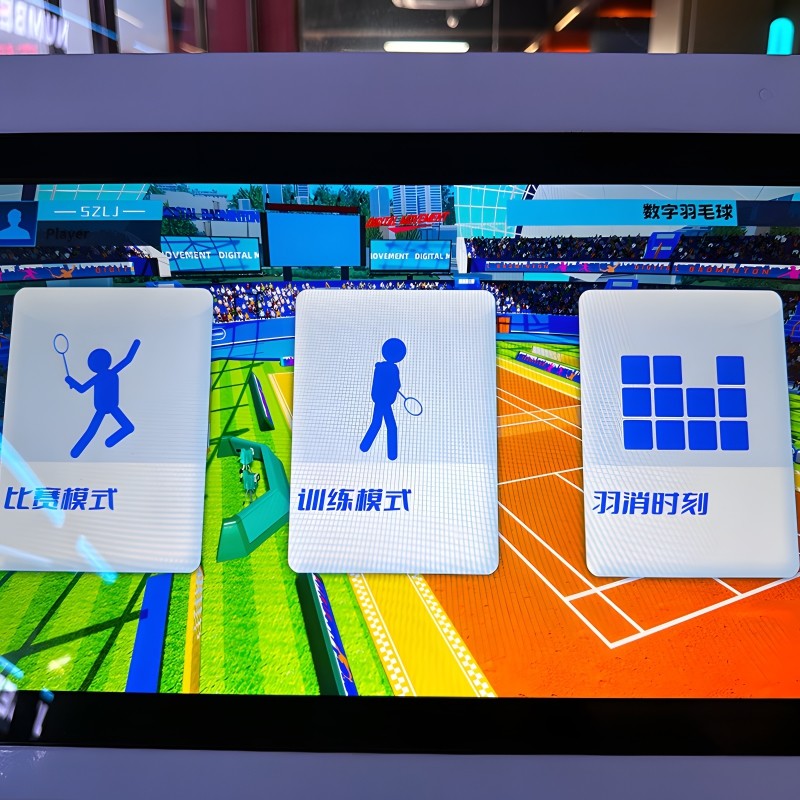 Interactive Projection Badminton Hall Simulates Automatic Launching ...