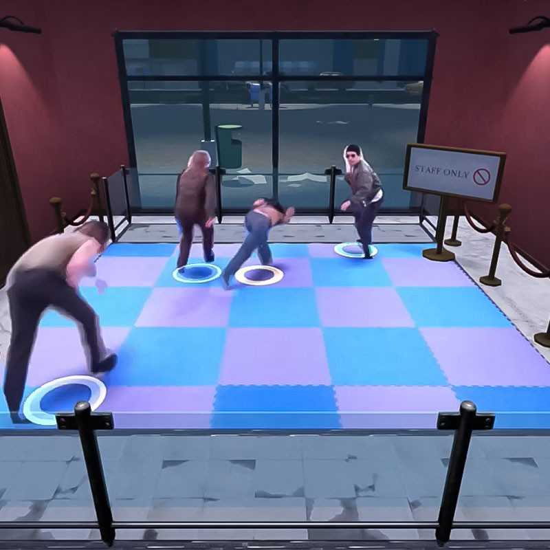 Electric Battle Sports Heist Operation Game Projector Games AR XR