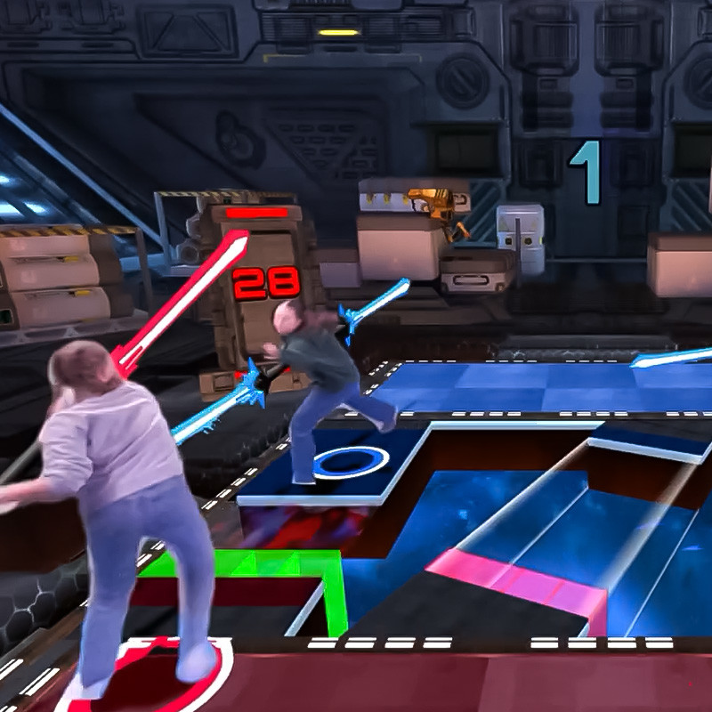 Most Popular Immersive Interactive Projection Games Laser Sword Duel ...