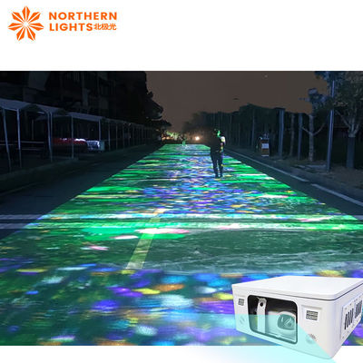 Store Mall Floor Projector Attract Attention Outdoor Floor Projection