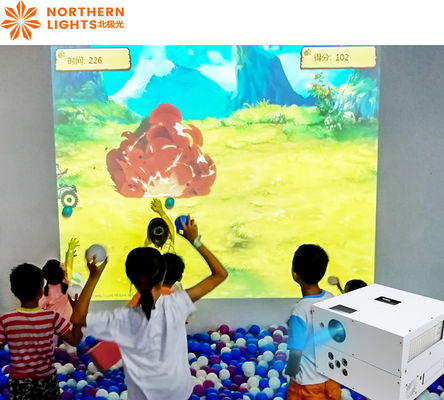 Children'S Park Interactive Wall Projection Smashing Balls Games