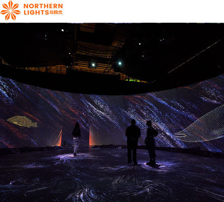 Digital Art Projection Mapping Museum/Exhibition Immersive 360 Wall ...